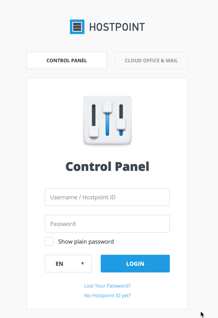 Domain Transfer Hostpoint - Get the transfer code in 3 steps